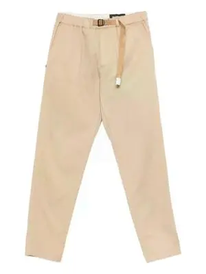 WHITE SAND Belted Trousers
