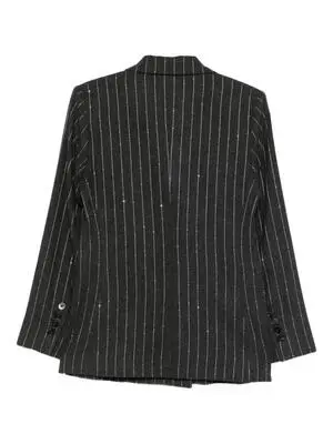 Antonelli Firenze Glicine Pinstripe Double-breasted Blazer