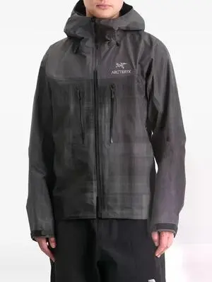 Arc'teryx Alpha Hooded Zip-up Jacket - Grey