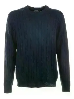 Peserico Cable-knit Crew-neck Sweater