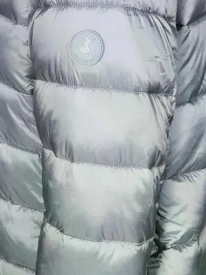 SAVE THE DUCK Lydia High-neck Quilted Coat - Grey