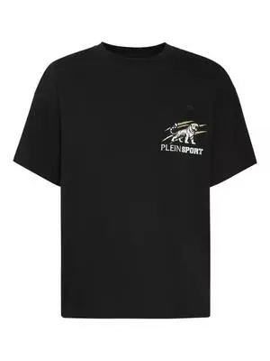 PLEIN SPORT Graphic-print T-shirt - Black