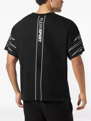 PLEIN SPORT Scratch-detail T-shirt