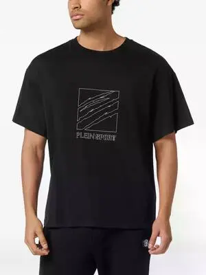 PLEIN SPORT Outline-logo T-shirt
