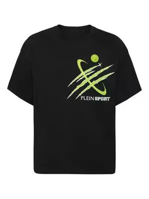 PLEIN SPORT Scratch-print T-shirt