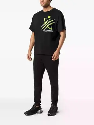 PLEIN SPORT Scratch-print T-shirt