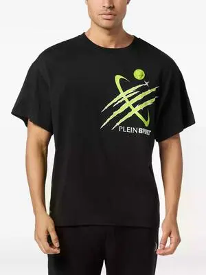 PLEIN SPORT Scratch-print T-shirt