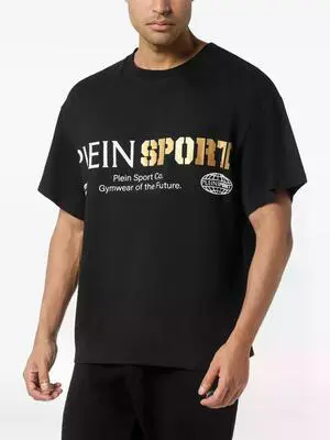 PLEIN SPORT Logo-print Round-neck T-shirt