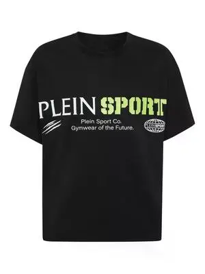 PLEIN SPORT Logo-print Round-neck T-shirt