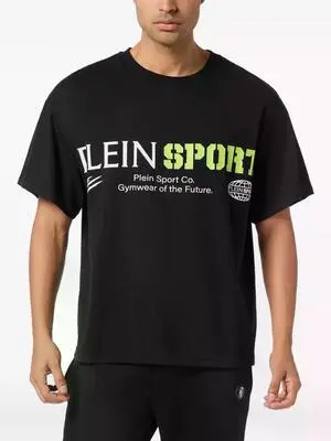 PLEIN SPORT Logo-print Round-neck T-shirt