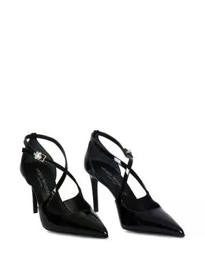 SERGIO LEVANTESI Delizia56 Pointed Pumps - Black