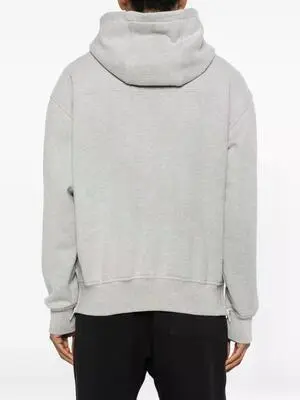 Rhude Logo-embroidered Hoodie - Grey