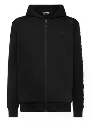 PLEIN SPORT Embossed Hoodie Sweatjacket