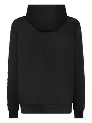 PLEIN SPORT Embossed Hoodie Sweatjacket