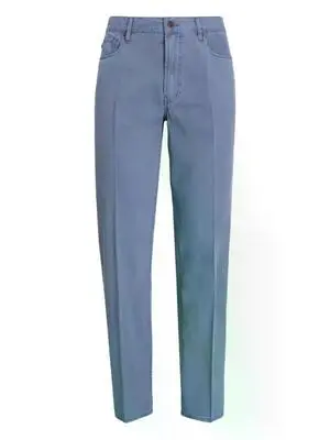 Emporio Armani Cotton Pants - Blue