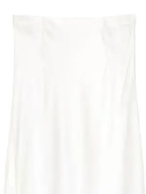 FRENKEN Base Flowy Skirt - White