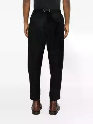 WHITE SAND Buckle Trousers