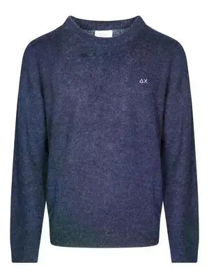 SUN 68 Wool-blend Knitwear - Blue