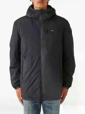 BLAUER. Zip-up Hooded Jacket