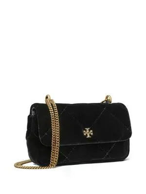 Tory Burch Mini Kira Velvet Cross Body Bag