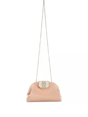 Amina Muaddi Camelia Chain-strap Clutch