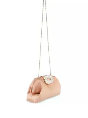 Amina Muaddi Camelia Chain-strap Clutch
