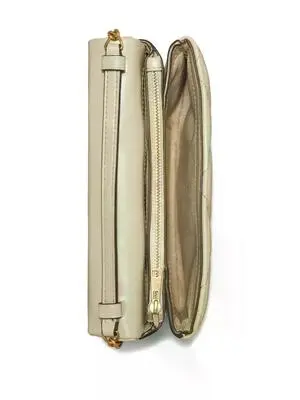 Tory Burch Kira Diamond-quilted Leather Crossbody Bag - Neutrals