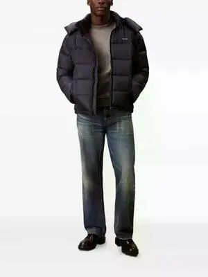 Calvin Klein Hooded Padded Jacket - Blue