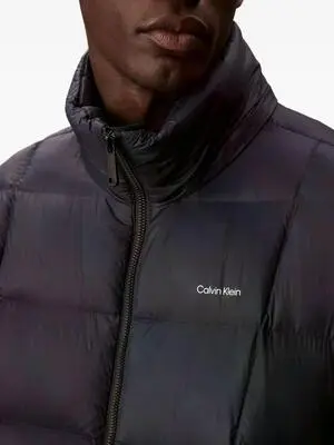 Calvin Klein Hooded Padded Jacket - Blue
