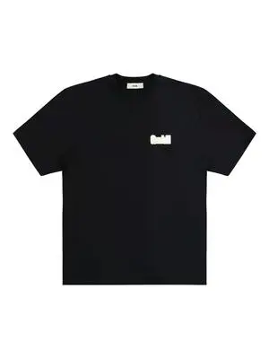 GMBH Embroidered Cutout Logo T-shirt