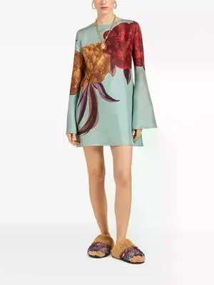 La DoubleJ Swing Mini Dress - Blue