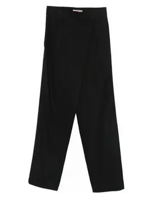CARLA G. Pleated Palazzo Trousers