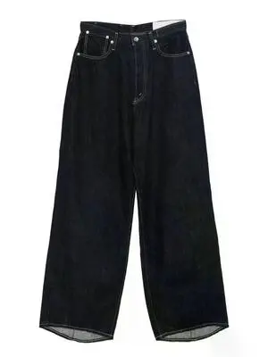 KURO Contrast-stitching Jeans