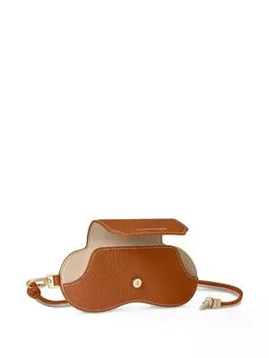MAISON DE SABRE Clippable Leather Sunglasses Sling Case