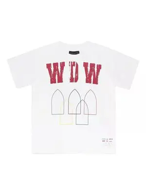 WHO DECIDES WAR Short-sleeve T-shirt - White