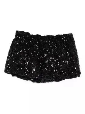 N°21 Sequin Mini Skirt