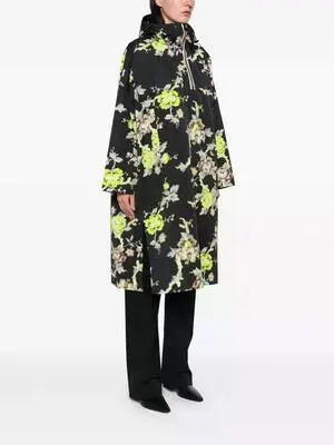PSOPHIA Floral-print Hooded Parka