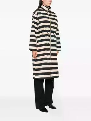 PSOPHIA Striped Parka Coat