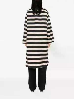 PSOPHIA Striped Parka Coat