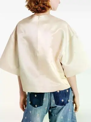 A.W.A.K.E. Mode Egg-print Blouse