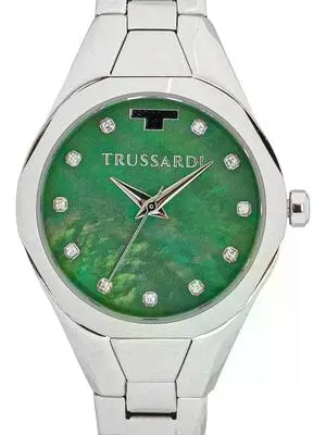 TRUSSARDI Crystal-embellished 30mm Watch