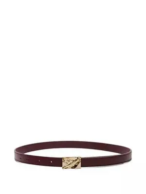 Loulou De Saison Minar Buckled Belt Red