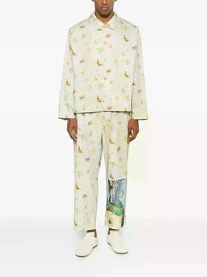 UNDERCOVERISM Floral-pattern Shirt And Trousers Set