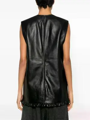 NICCOLO PASQUALETTI Lea Gala Leather Gilet