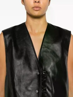 NICCOLO PASQUALETTI Lea Gala Leather Gilet
