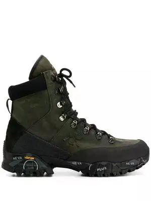 Premiata Lace-up Treck Sneakers - Green