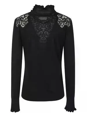 Ermanno Scervino Lace Beaded Top