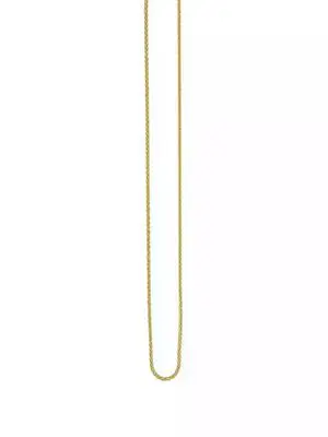 AZLEE 18k Yellow Wheat Chain Necklace - Gold