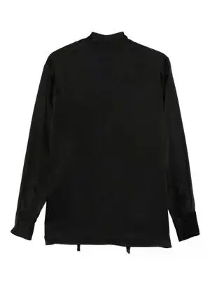 Antonelli Firenze Abete Tie-neck Blouse - Brown