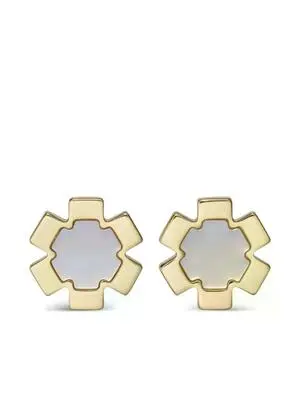 Tory Burch Forget Me Not Stud Earrings - Gold
